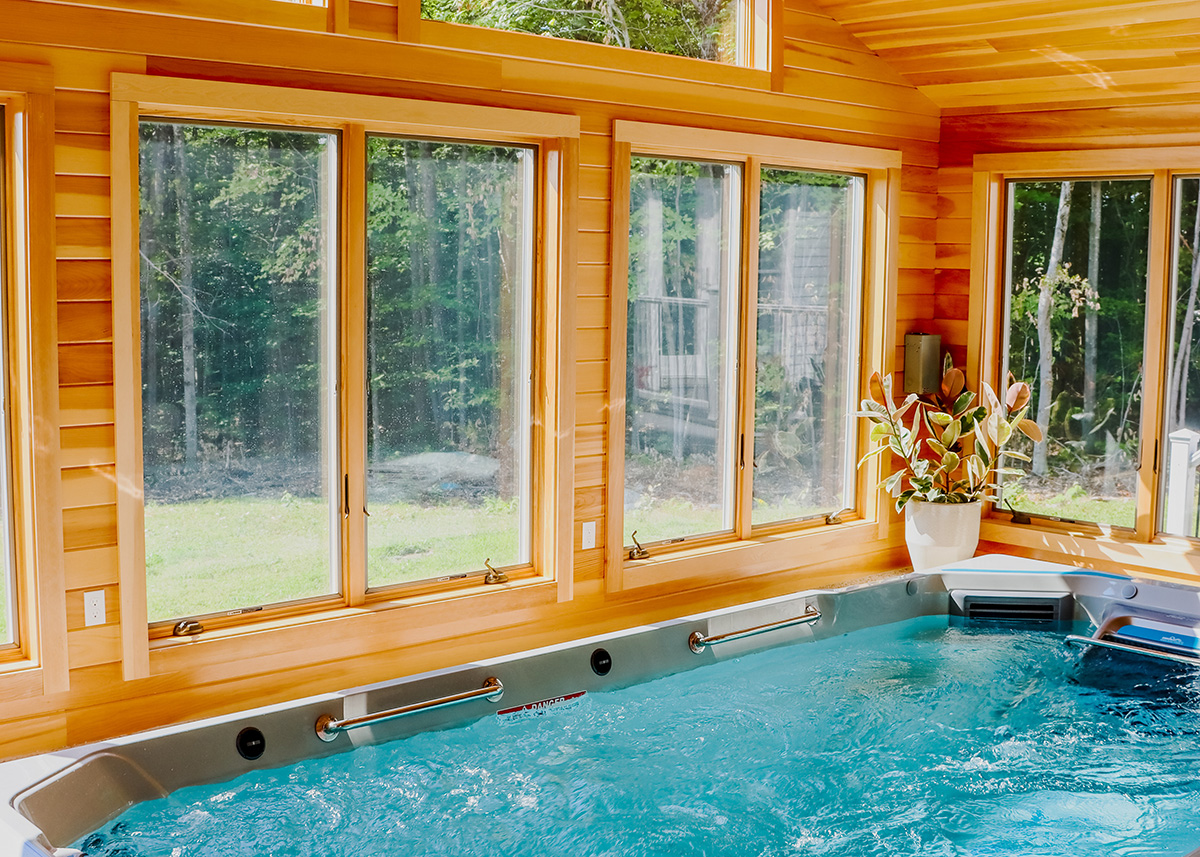 Can You Install a Swim Spa Inside?